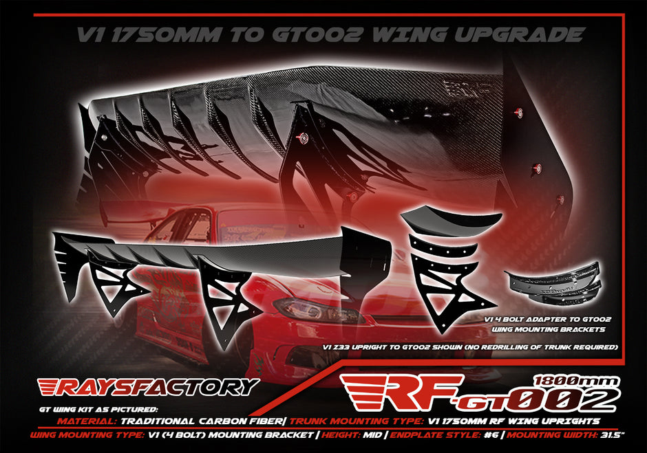GT Wing Kits – Raysfactory LLC
